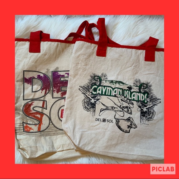 Del Sol | Bags | Del Sol Color Changing Tote Bags New X2 | Poshmark